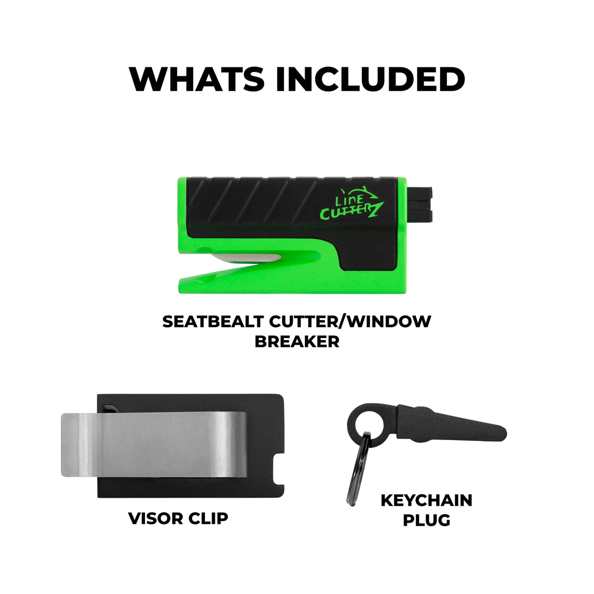Line Cutterz "VET" Vehicle Escape Tool – Rig Tek Fishing Co.